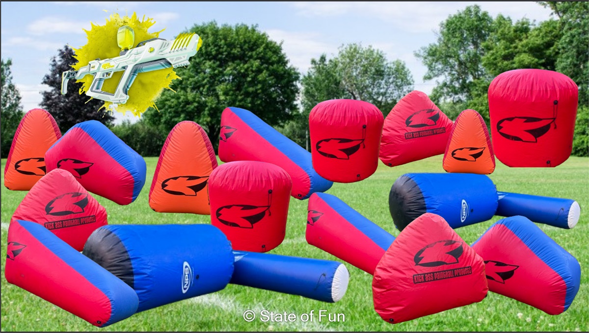 18 BUNKER MOBILE GEL BLASTERS WITH ATTENDANT (4 HOURS) - Bounce House ...